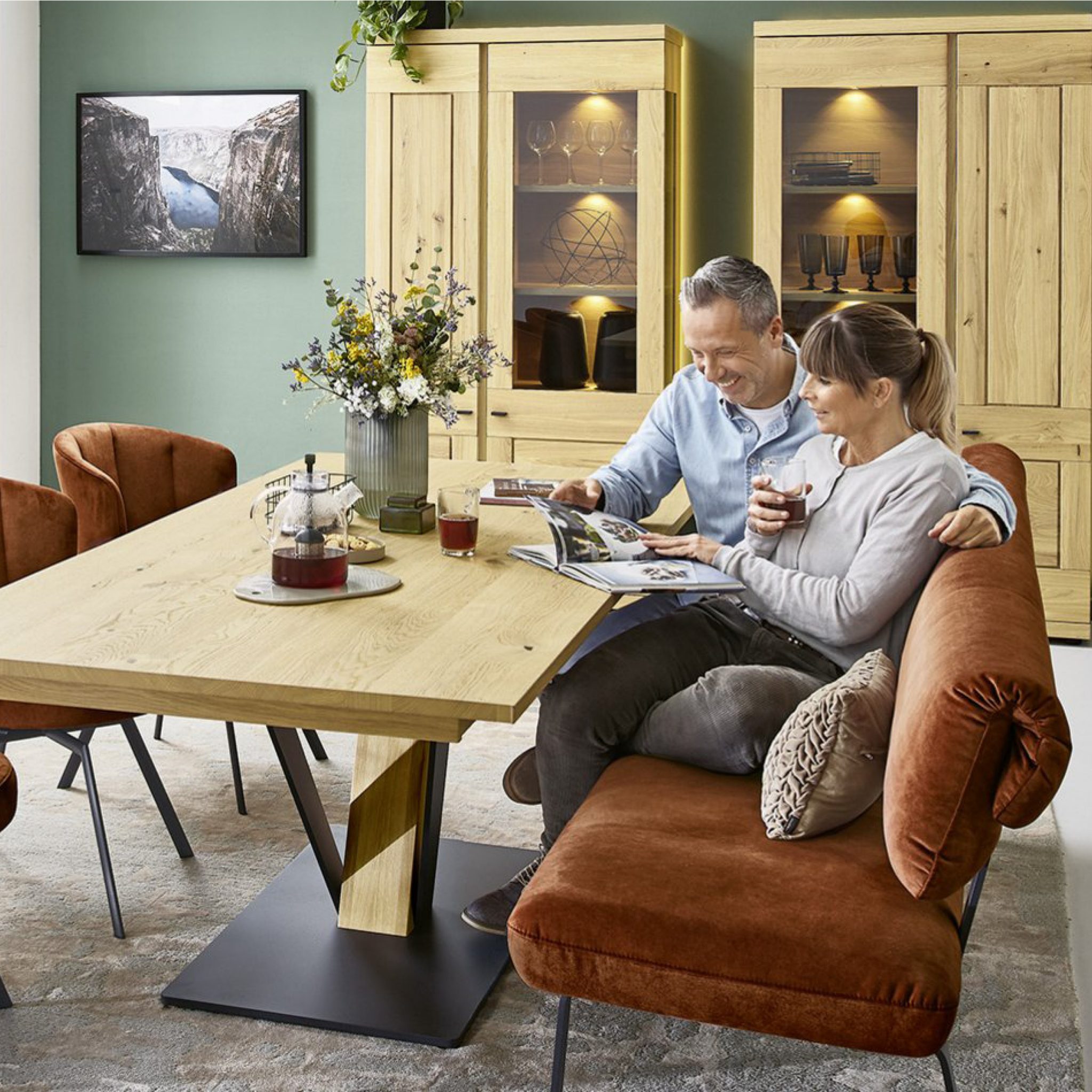 Venjakob Onyx Dining Bench | Abitare UK